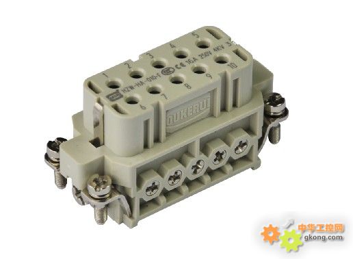 欧科瑞HZW-HA-010-F重载连接器-重载连接器 矩形连接器 工业连接器-
