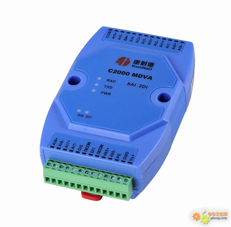 工控产品-0-5V转485 电压信号采集模块-C2000 MDVA