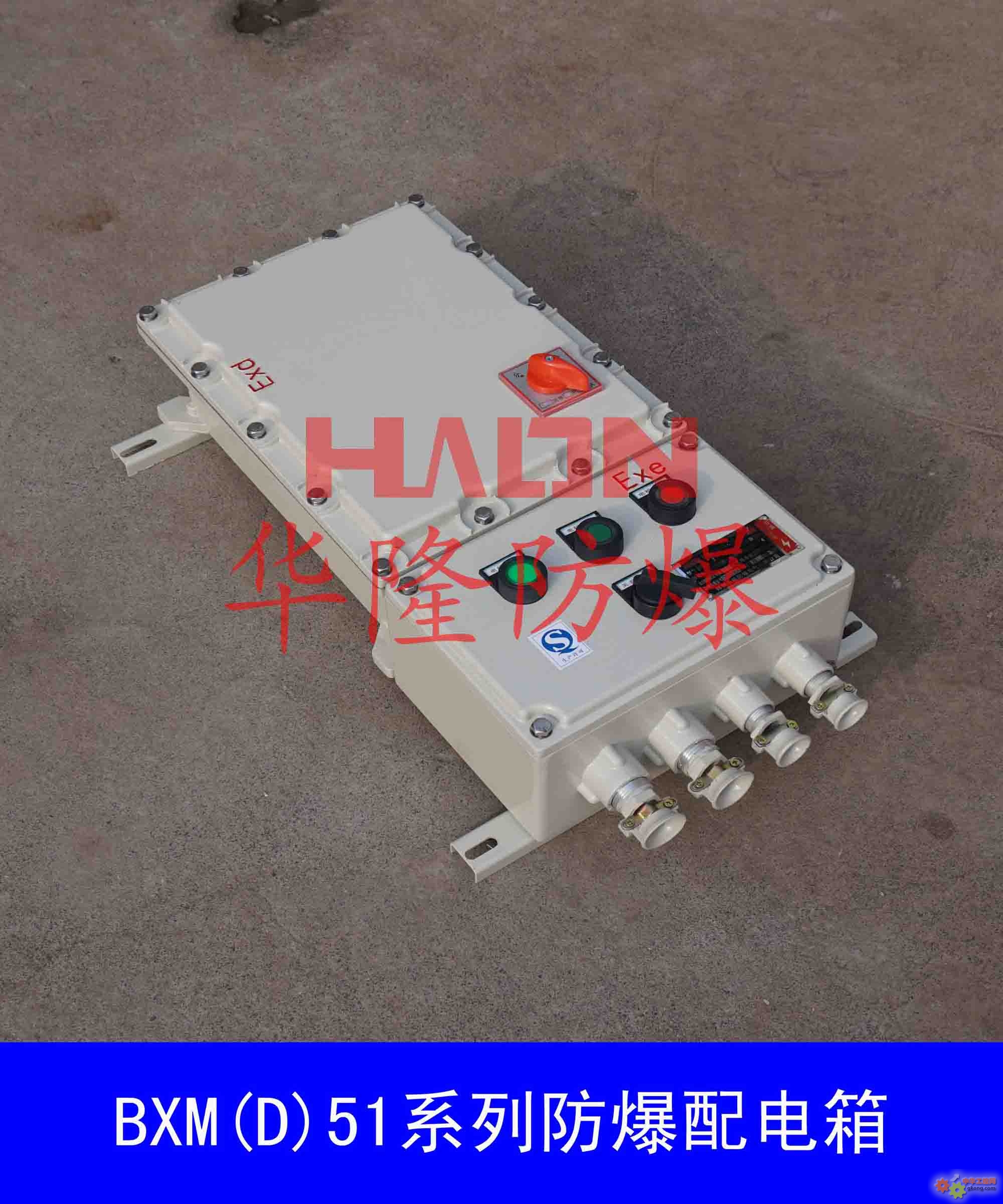 工控产品-华隆厂销，BXM(D)51系列防爆配电箱-BXM(D)51