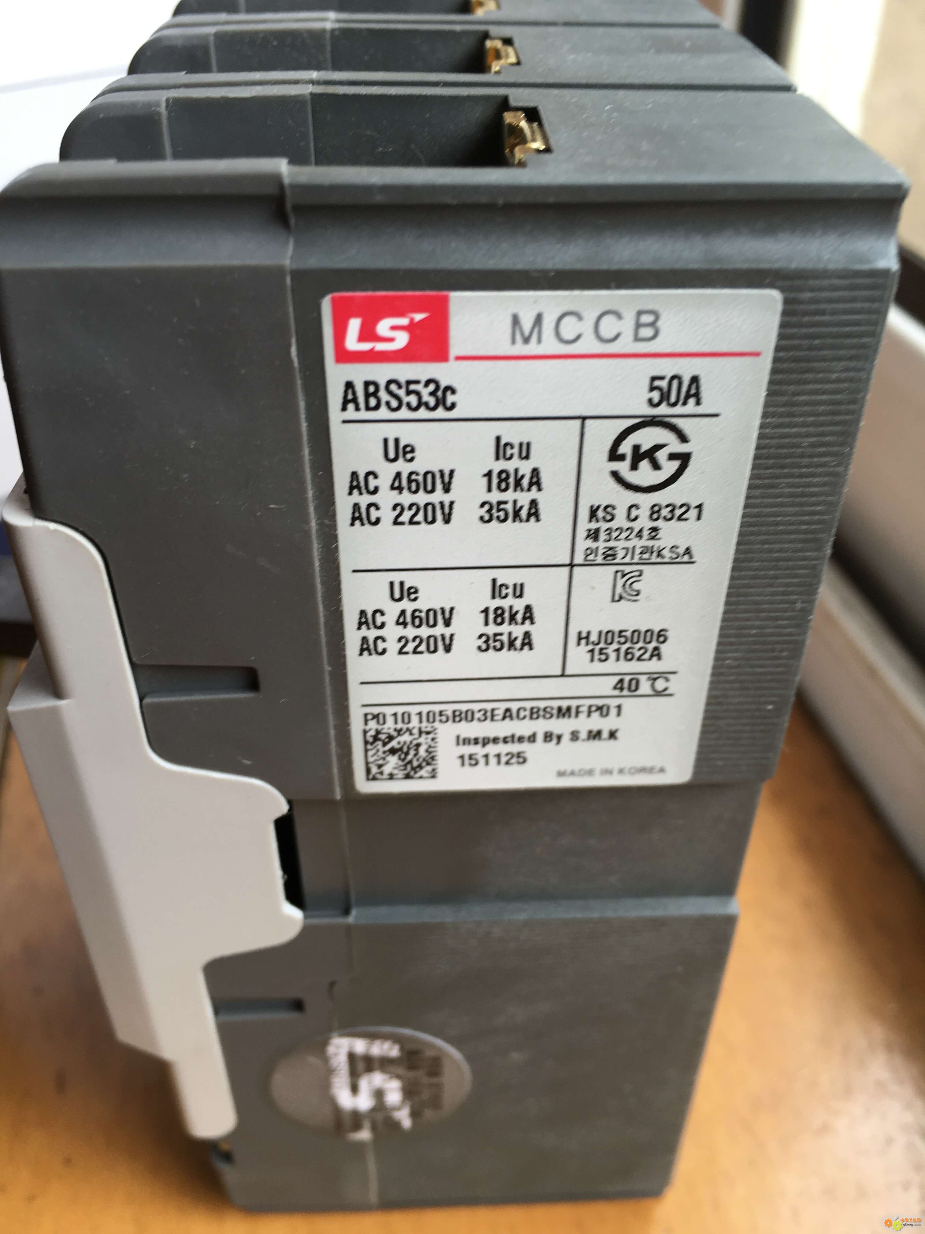 韩国LS断路器 原装正品abs53c-ls断路器 ABS53C 原装正品-