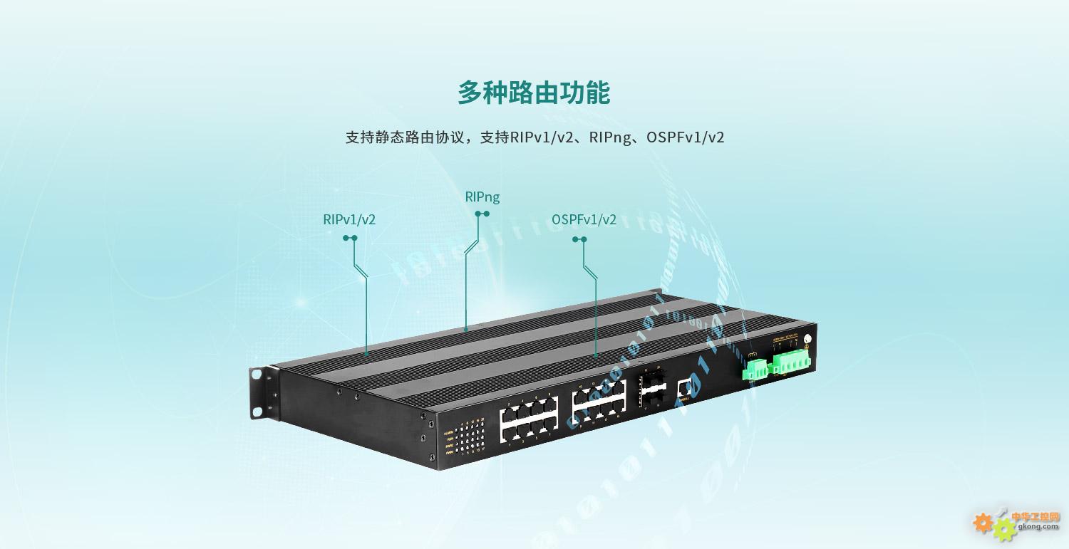 工控产品-20口三层网管全千兆工业交换机-MISCOM8020G-4GF-16GT