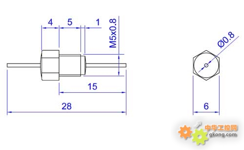 FDC06系列直流穿心电容、馈通滤波器-滤波器 穿心电容 馈通滤波器-